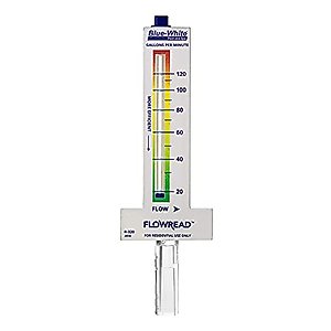 Blue-White Residential Pool Flow Meter for 2.00" Pipe