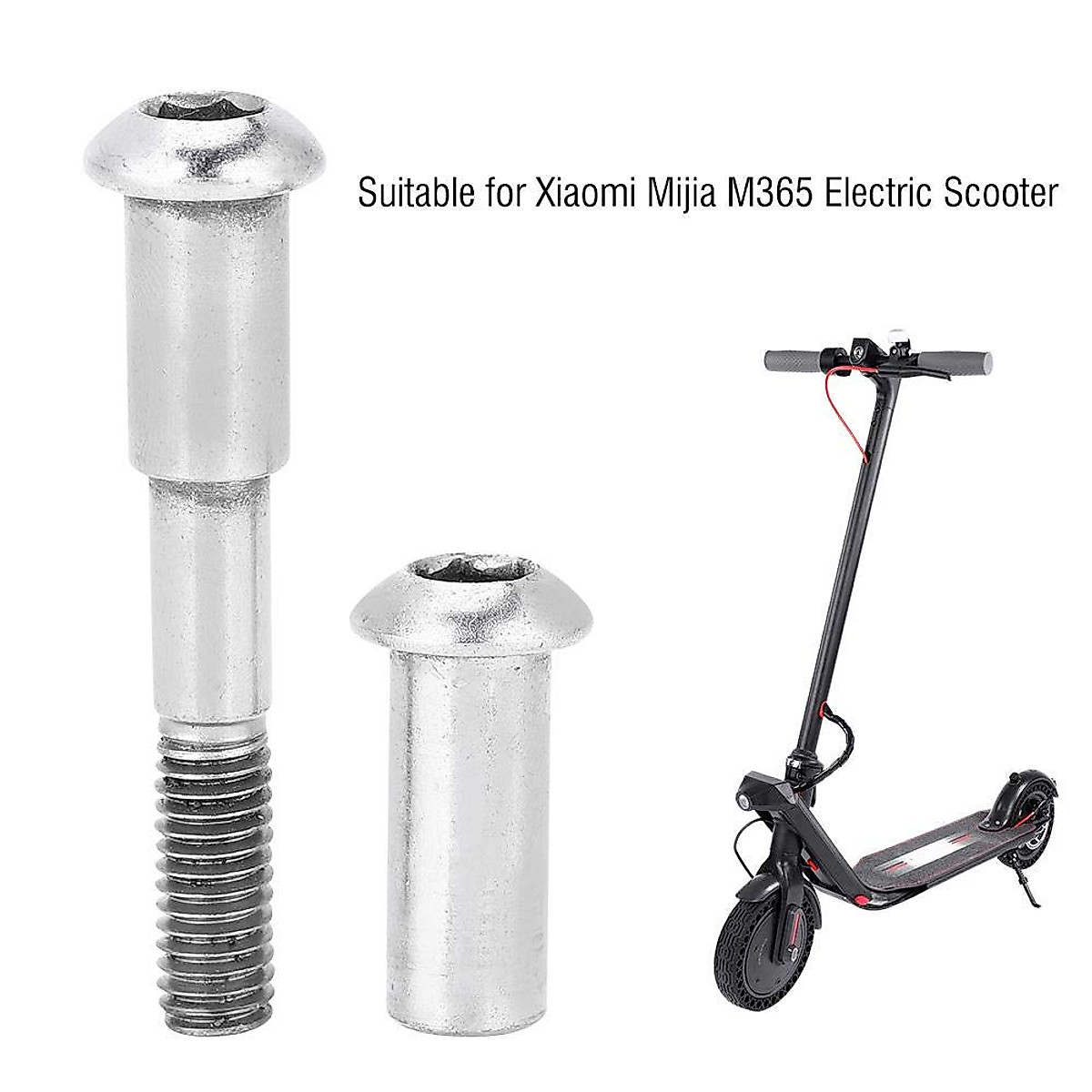 SolUptanisu Fixed Bolt Screw Folding,for MIJIA M365 Electric Scooter Replacement Hinge Bolt Skateboard Assembled Screws Parts Pothook