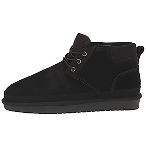 Koolaburra by UGG Unisex-Child ADVAY Chukka Boot, Black, 1 Little Kid