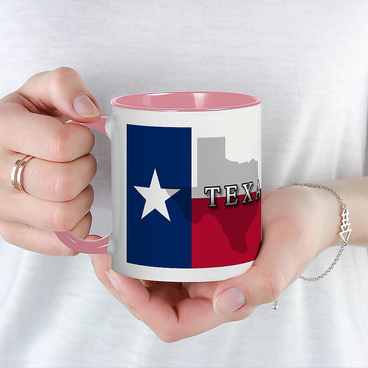 CafePress Texas Flag Extra Mug Ceramic Coffee Mug, Tea Cup 11 oz