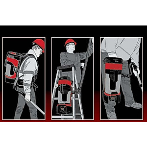 FitseN Suitable for Milwaukee M18 18V 3-in-1 Cordless Backpack Vacuum - Bare Tool, Model# 0885-20