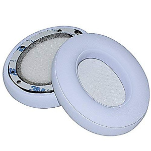 Studio3.0 Replacement Ear Cushions Studio2.0 Ear Pads Compatible with Beats Studio 2, Beats Studio 3 Headphones (ST-White)