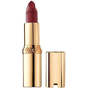 L’Oréal Paris Colour Riche Original Creamy, Hydrating Satin Lipstick with Argan Oil and Vitamin E, Golden Grape , 1 Count