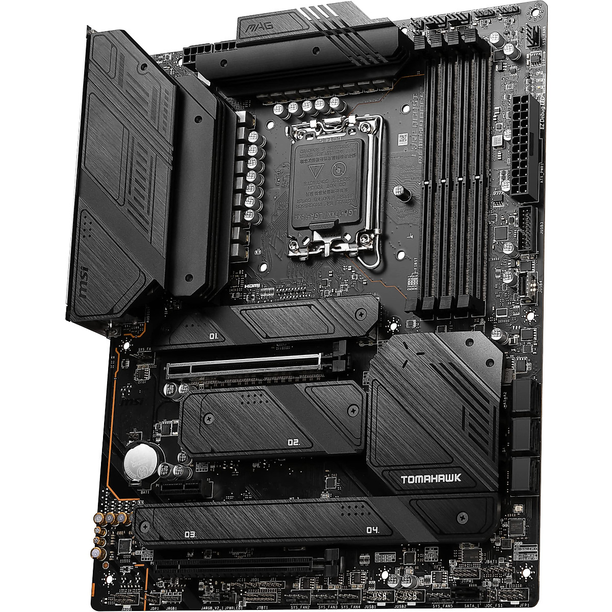 MSI MAG Z790 Tomahawk WiFi Gaming Motherboard (Supports 12th/13th/14th Gen Intel Processors, LGA 1700, DDR5, PCIe 5.0, M.2, 2.5Gbps LAN, USB 3.2 Gen2, HDMI/DP, Wi-Fi 6E, Bluetooth 5.3, ATX)