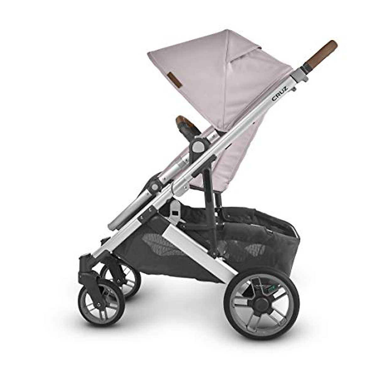 UPPAbaby Cruz V2 Stroller - Alice (Dusty Pink/Silver/Saddle Leather) + Piggyback for Cruz V2