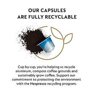 Nespresso Capsules Original Line, Freddo Intenso, 50-Count Espresso Coffee Pods