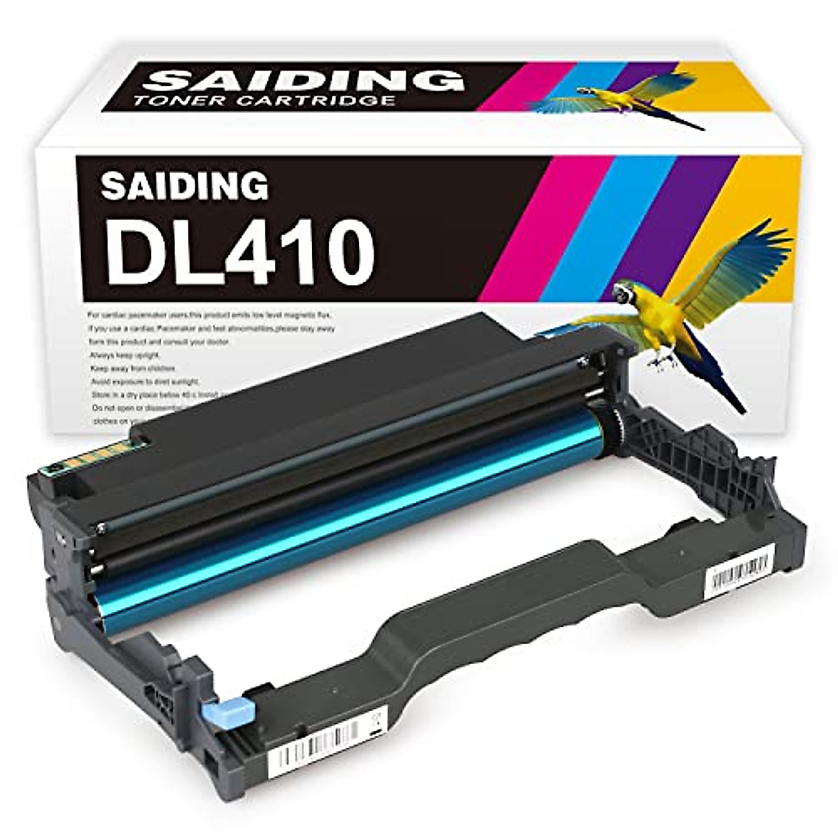 SAIDING DL 410 Remanufactured Drum Unit Replacement for TL410 TL410H TL410X Imaging Unit Compatible for P3012 P3302 M6802 M7102 M7202 Series Printer 12000 Pages (1 Pack)