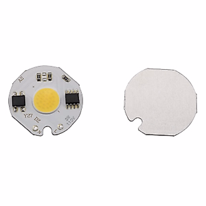 ZCZQC LED Chip 4PCS 110V 3W White High Power COB LED COB Lamp Beads LED Lamp Bulb Chips Light-Emitter Diode Chips