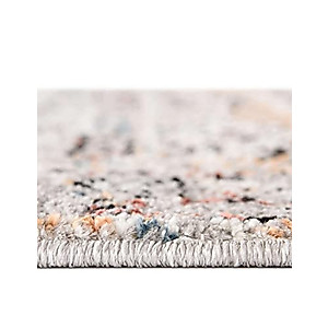 Unique Loom Aramis Collection Area Rug - Tal (Rectangular 7' 10" x 11' 0", Multi/ Black)