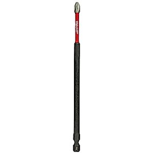 Milwaukee 48-32-4207 Shockwave 6" Power Bit Phillips #2 (10 Pack)