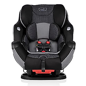 Evenflo Symphony All-in-One Convertible Car Seat with FreeFlow (Olympus Black)