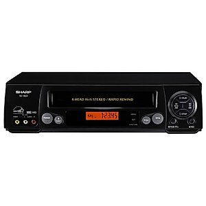 Sharp VCH822 4-Head Hi-Fi VCR