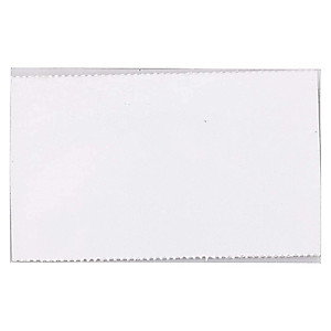 JAM PAPER Plastic Name Tags with Pin - 3 5/8 x 2 1/4 - Clear - 24/Pack