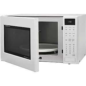 Sharp Convection Microwave Oven SMC1585BW - Combination - 1.5 ft³ Capacity - Convection, Microwave, Roasting, Baking, Browning - 10 Power Levels - 900 W Microwave Power - 15.40" Turntable - 120 V AC -