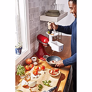 KitchenAid KSMFVSP Fruit and Vegetable Attachment Strainer, White