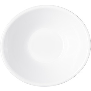 Carlisle FoodService Products Stadia Resuable Plastic Bowl for Home and Restaurant, Melamine, 32 Ounces, White