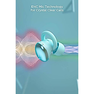 1MORE Stylish True Wireless in-Ear Headphones - Bluetooth - 6.5 Hours of Battery - 15-Minute Quick Charge for 3 Hours of Use – Portable Charging Headphone Case Included - Green (Renewed)