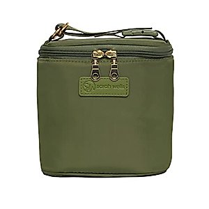Sarah Wells Cold Gold Breastmilk Cooler with Ice Pack (Olive)