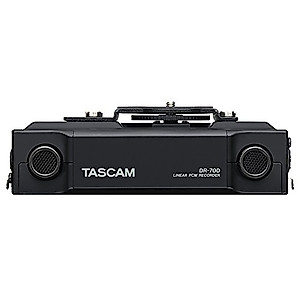 TASCAM 4-Channel Portable Linear PCM Audio Recorder for DSLR and Video Cameras, Black (DR-70D)