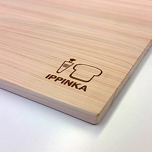 Japanese Hinoki Wood Cutting Board - Resistant to Stains and Grooves