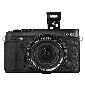 Fujifilm X-E2 16.3 MP Mirrorless Digital Camera with 3.0-Inch LCD and 18-55mm Lens (Black)