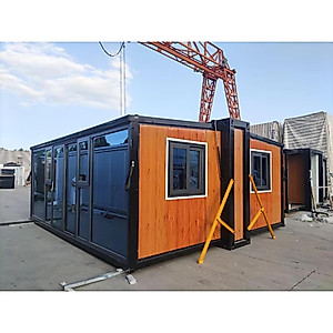 Portable Prefabricated Villa 20ft, 30ft, 40ft Foldable Container Homes with Fast Installation - Enjoy The Comforts of Home Anywhere