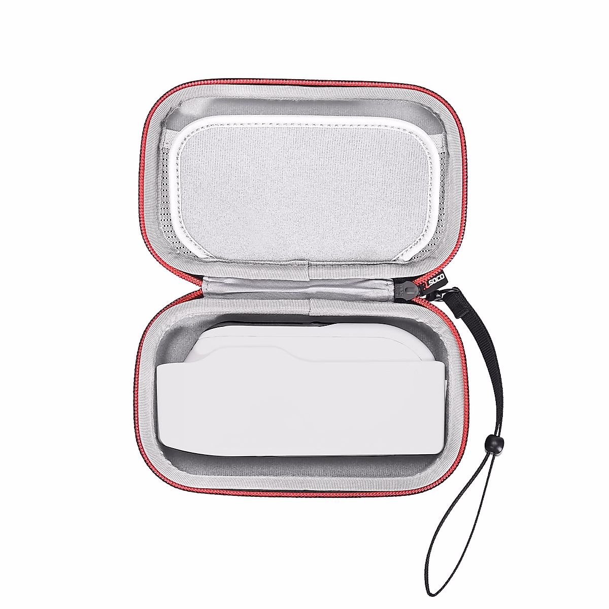 RLSOCO Hard Case for Braun ThermoScan 7/ThermoScan 5/ThermoScan 6 Digital Ear Thermometer,Fits for Braun IRT6500/IRT6520/IRT6515/IRT6020 Ear Thermometers (Grey Lining)