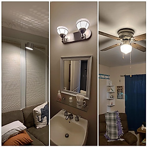 JDE11 Led Bulbs 120V 75W Halogen Candelabra Bulbs Equivalent Dimmable,T3 T4 Mini Base JD E11 Bulb, 4000K Natural White 7W 750 lm E11 Bulb for Chandeliers,Candelabra,Ceiling Fan,Cabinet Lighting,2Pack