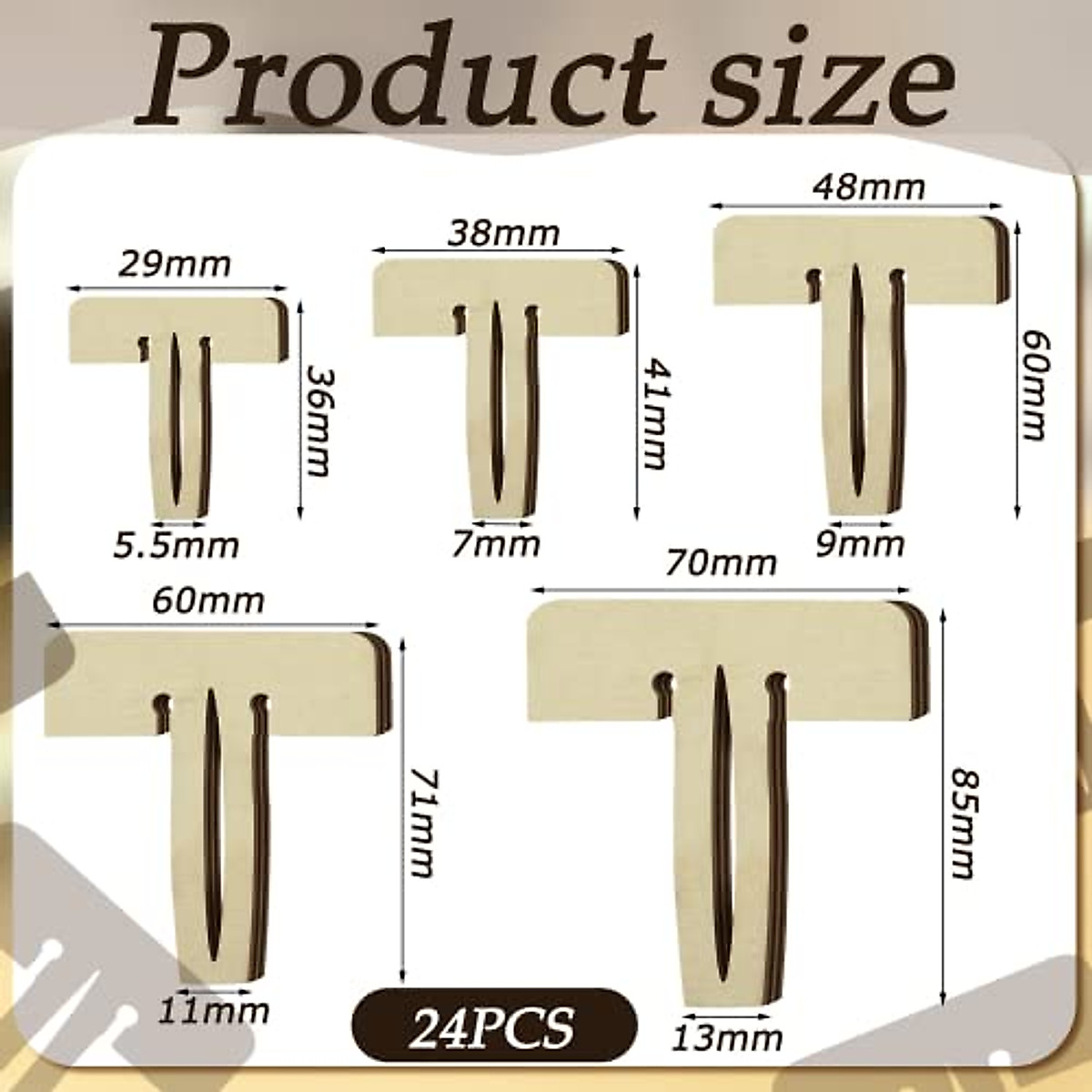 24 Pcs Honeycomb Pins Honeycomb Hold Down Bed Pins Honeycomb Bed Pins Accessories Compatible with Xtool D1 Laser Cutter and Engraver Machine (7 mm)