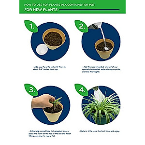 Arizona Agriculture Supply Water Storing Crystals, Fixes Both Over and Underwatering for Indoor and Outdoor Plants. Tested in Arizona Summer Heat, and Proven to Work.