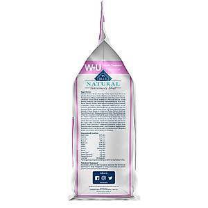 Blue Buffalo Natural Veterinary Diet W+U Weight Management + Urinary Care Dry Cat Food, Chicken 6.5-lb bag