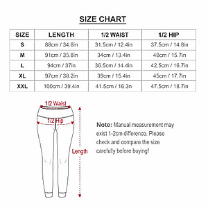 SKT T1 Polka Dot Yoga Pants for Women, White Dots Circle Round on Red Leggings with Pockets, Soft High Waist Women's Novelty Tights Tummy Control Workout Athletic Pants Activewear Leggings M