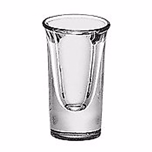 Libbey 5030 Whiskey Service 0.75 Ounce Tall Whiskey Glass - Dozen