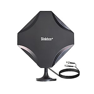 MIMO Antenna External 4G LTE 5G Dual TS9 Magnetic Base/Suction Antenna Compatible with Netgear AT&T Nighthawk M6 Pro MR6110 MR6500 M1 MR1100 LB1120/21, LB2120 Hotspots Router, Slinkdsco
