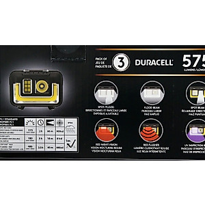 Duracell LED Headlamps 575 Lumens, 3 Count