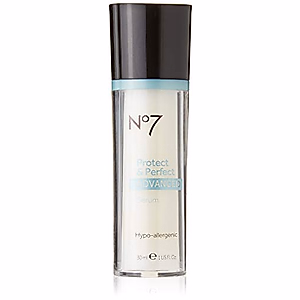 Boots No7 Protect & Perfect Advanced Anti Aging Serum Bottle - 1 oz