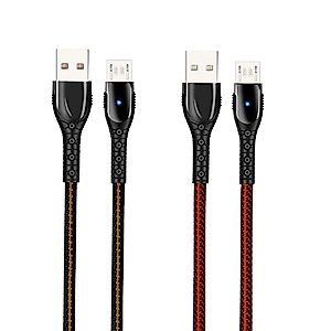2Pack 10ft Controller Charger Cable Extra Long Durable Nylon Braided Micro USB Fast Charging Cord Compatible for Xbox One S/X Controller,Samsung Galaxy S7 S6,J7 J3 Note 5 4 and More