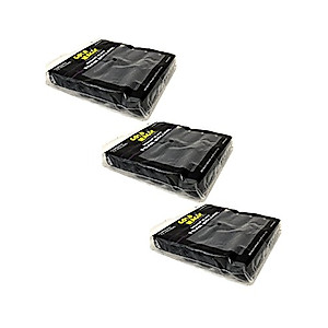 36 Piece Black Foam Sponge Hair Rollers Small Size (36PC)