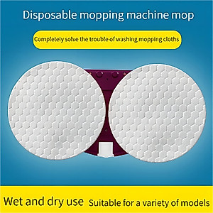 Szxtdzsw Compatible with Samsung Bespoke Jet 90/75 / 70 Pet Cordless Vacuum Cleaner,20 Pack -Spraying Rotary Brush Vacuum Mopping Dry Paper Towels，White,2 Mop Pads.