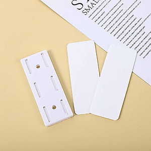 12 Pack Adhesive Punch Free Socket Holder, Self-Adhesive Desktop Socket Fixer, Power Strip Holder Fixator, Wall Mount Cable Management (White)