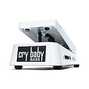 Dunlop 105Q Cry Baby Bass Wah Bundle w/ 2 Patch Cables, ECB-003 9V Adapter, and 6 Assorted Dunlop Picks