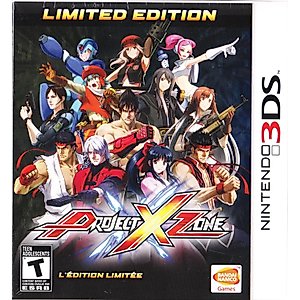 Project X Zone - Limited Edition - Nintendo 3DS