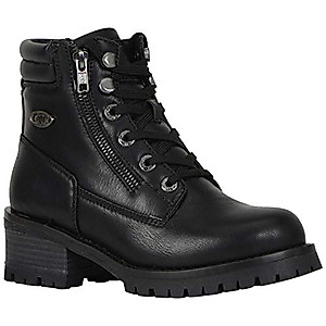 Lugz Women's Flirt Hi Zip Winter Boot, Black, 10 M US