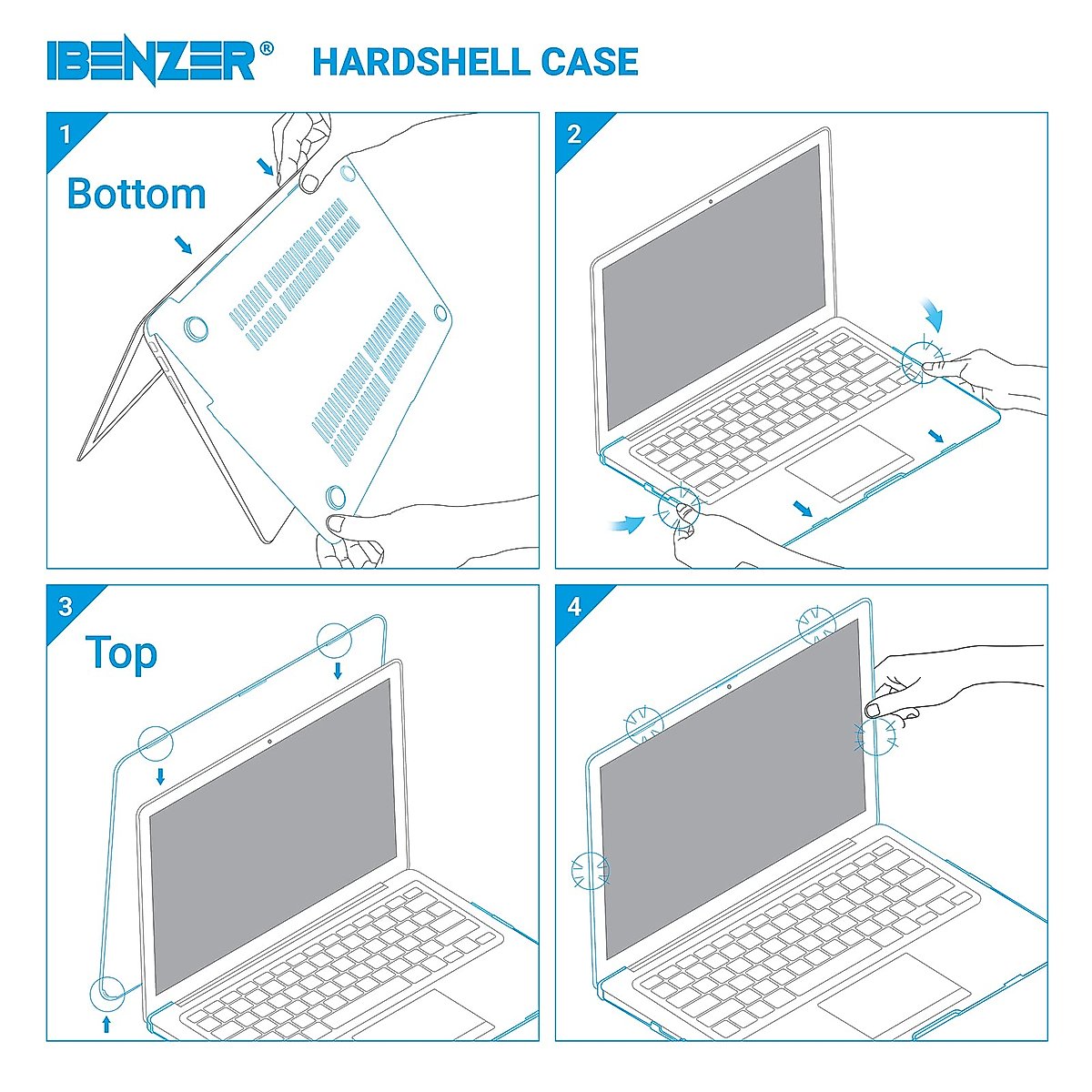 IBENZER Compatible with MacBook Air 11 Inch Case Model A1370 A1465, Soft Touch Plastic Hard Shell Case Bundle with Keyboard Cover for Mac Air 11, Quetzal Green, A11QUGN+1
