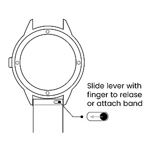 Game Time Pittsburgh Steelers Engraved Silicone Watch Band Compatible with Samsung and More (22mm Black)