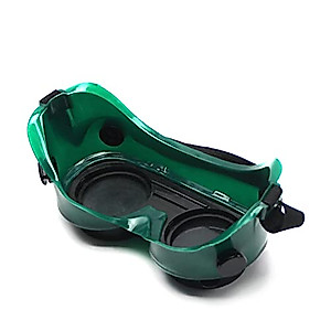 Othmro Flip Up Front Welding Goggles Safety Glasses Eye Protection Welder Goggles with Welders Glass Protective Glasses for Welding Soldering Torching Brazing Metal Cutting