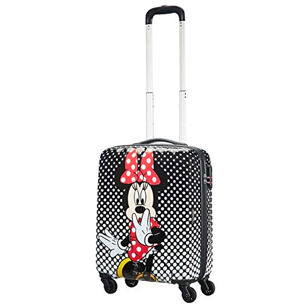 American Tourister Unisex-Adult's Children's Luggage, Multicolour (Minnie Mouse Polka Dot), S (55 cm-36 L)
