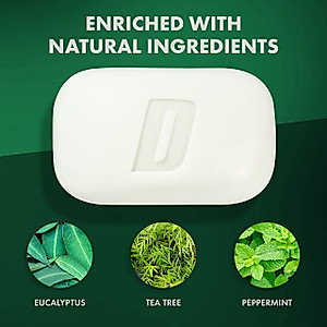 Defense Soap 5pk All Natural Peppermint Bar Soap for Men | Made by Wrestlers with Tea Tree Oil & Eucalyptus Oil to Promote Healthy Skin