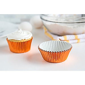 Fox Run Orange Cupcake Liner, Set of 32