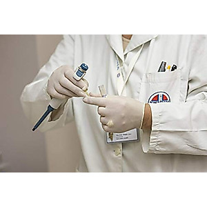 Inspire Exam Grade Powder and Latex Free Stretch Vinyl Gloves, Large, 1000 Count (10 Packs of 100), Yellow (INSSVGPF-L)